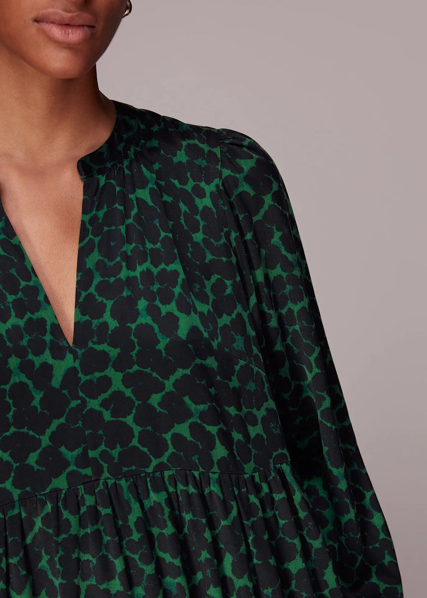 Smudge Animal Trapeze Dress – All Good Things